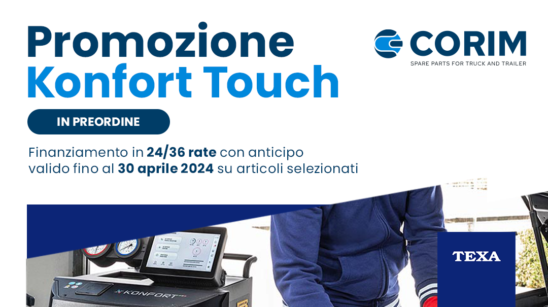 Promo TEXA Konfort Touch | Corim